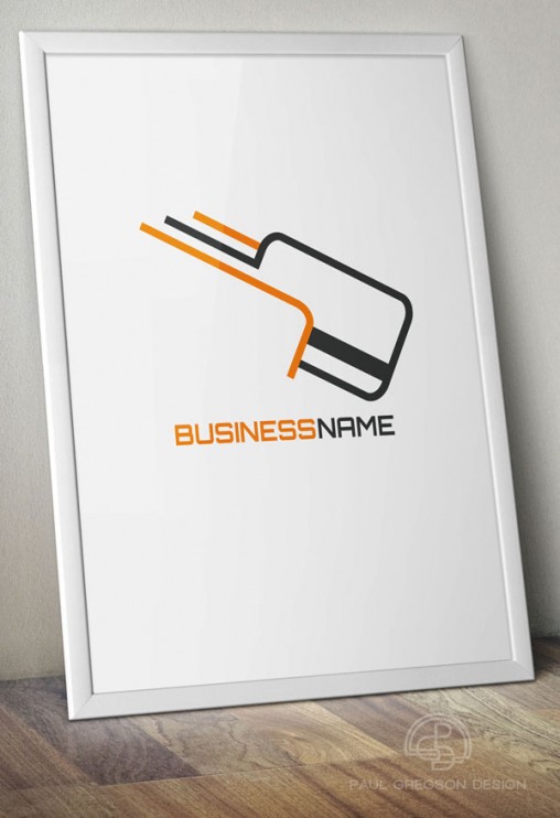 Swipe Card Icon Logo – Paul Gregson Design