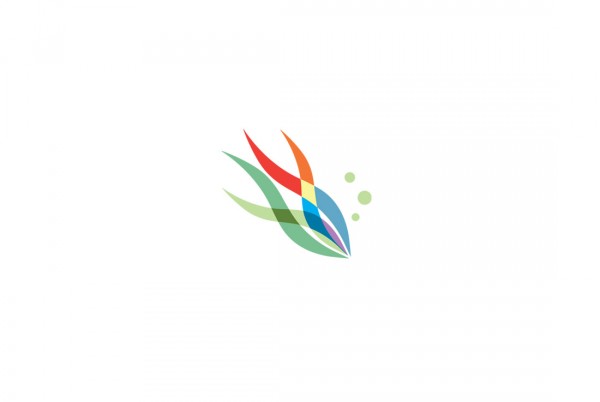 Rainbow Fish Icon Logo – Paul Gregson Design
